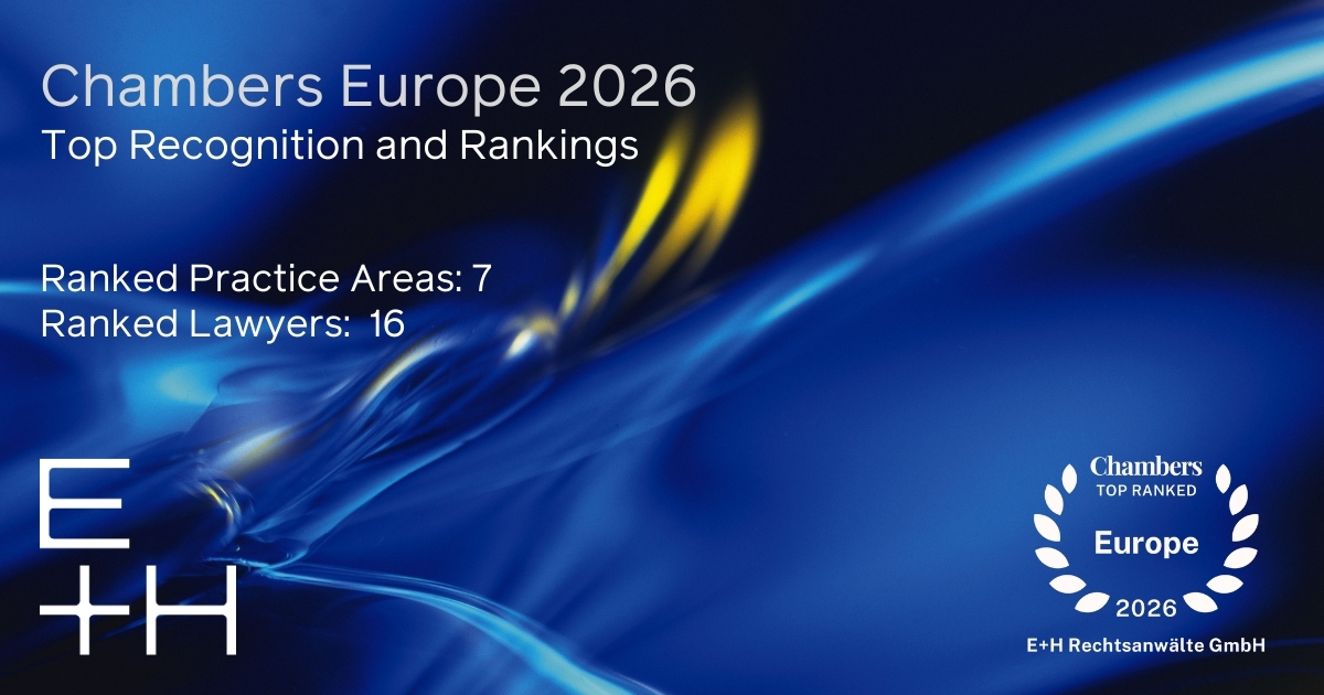 E+H unter den Top-Kanzleien im Chambers Europe Guide 2026 - E+H ...